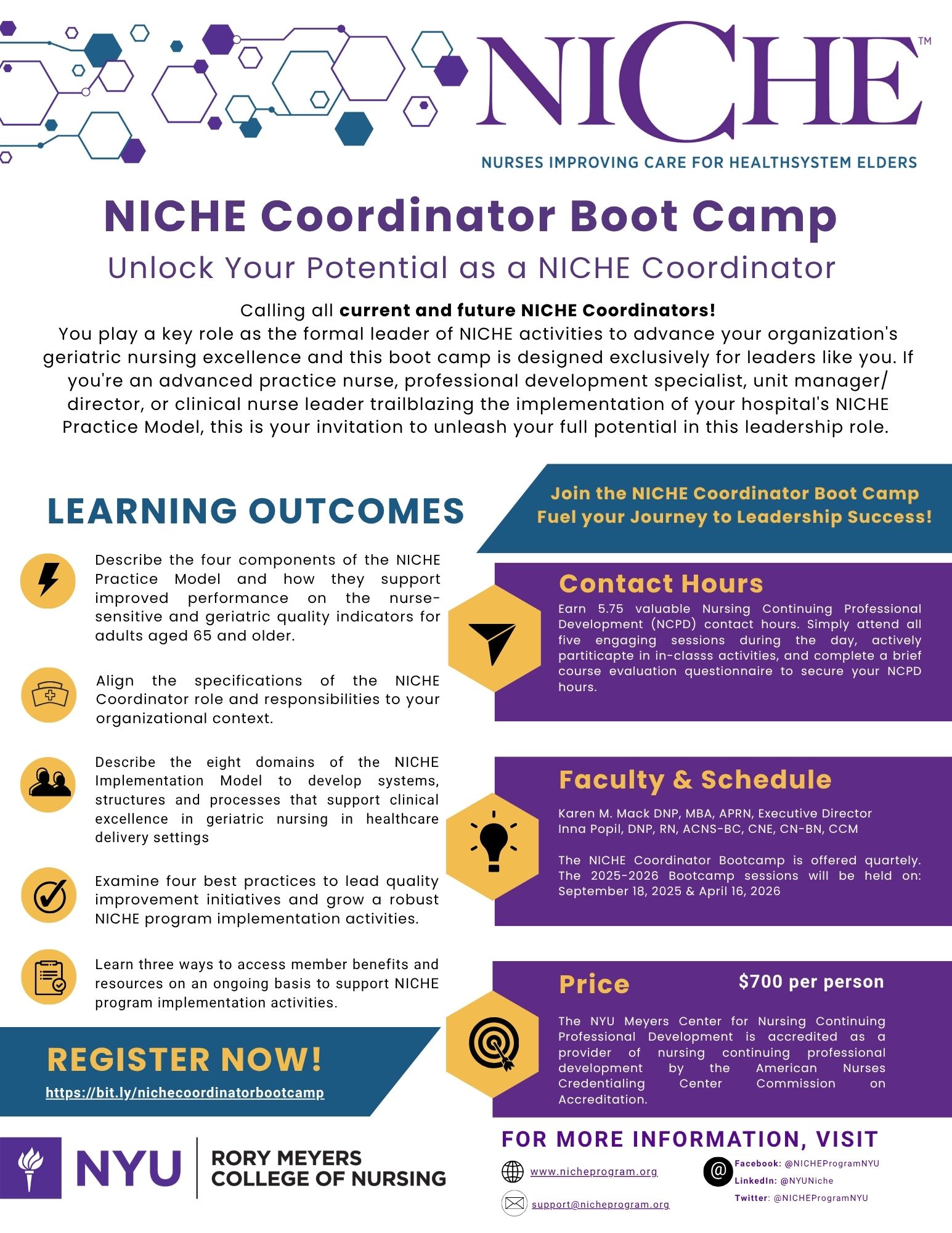 NICHE Coordinator Boot Camp | NICHE